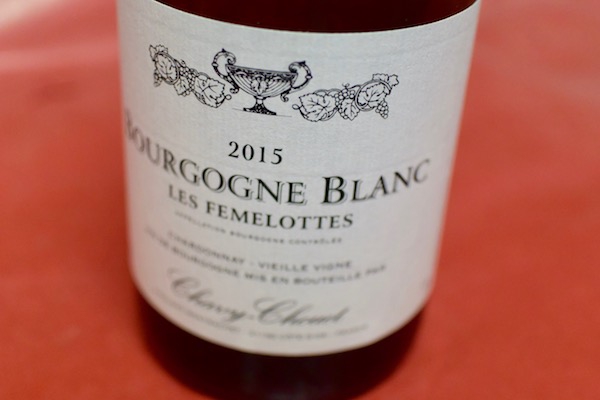 ドメーヌ・シャヴィ・シュエ / ブルゴーニュ・ブラン・レ・フェメロット 2015 | Wineholic Cafe