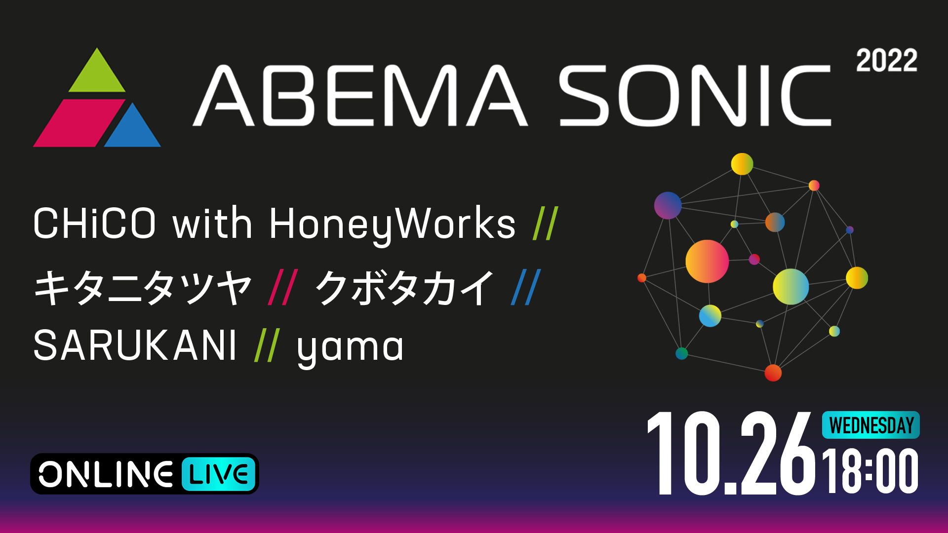 ABEMA SONIC 2022 | ABEMA PPV ONLINE LIVE | ABEMA