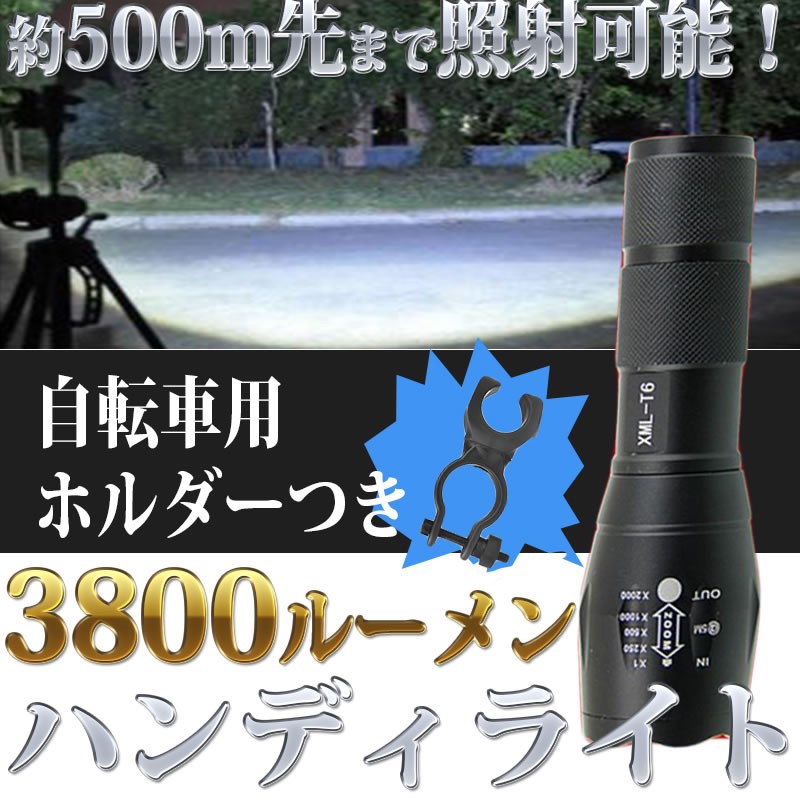 LED懐中電灯 ハンディライト/a005 | GreedFactory