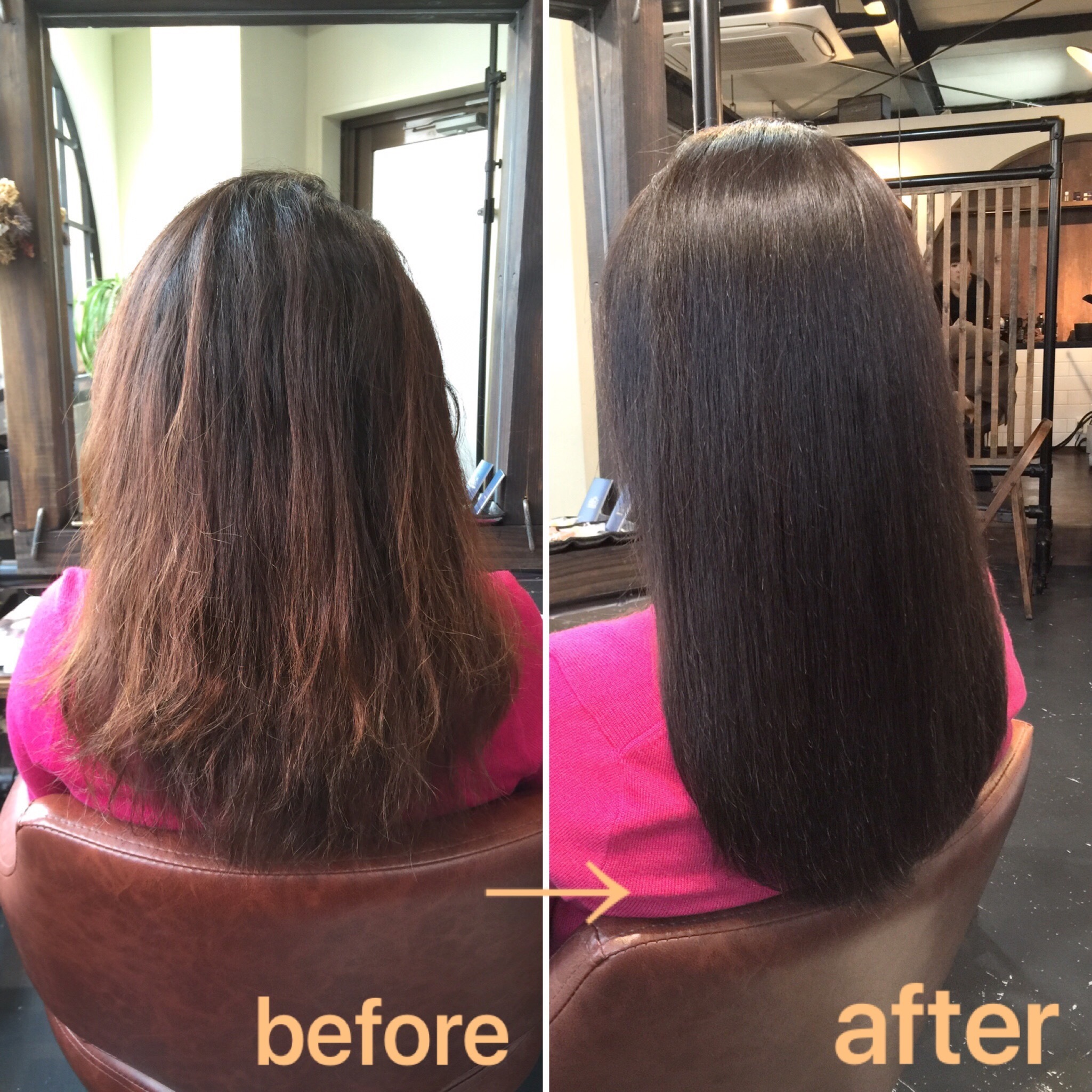 サロンから遠くても通いたくなる☆髪質が変わる！髪質改善とヘアメニューで簡単に内巻きスタイルに♪ | yuta itami