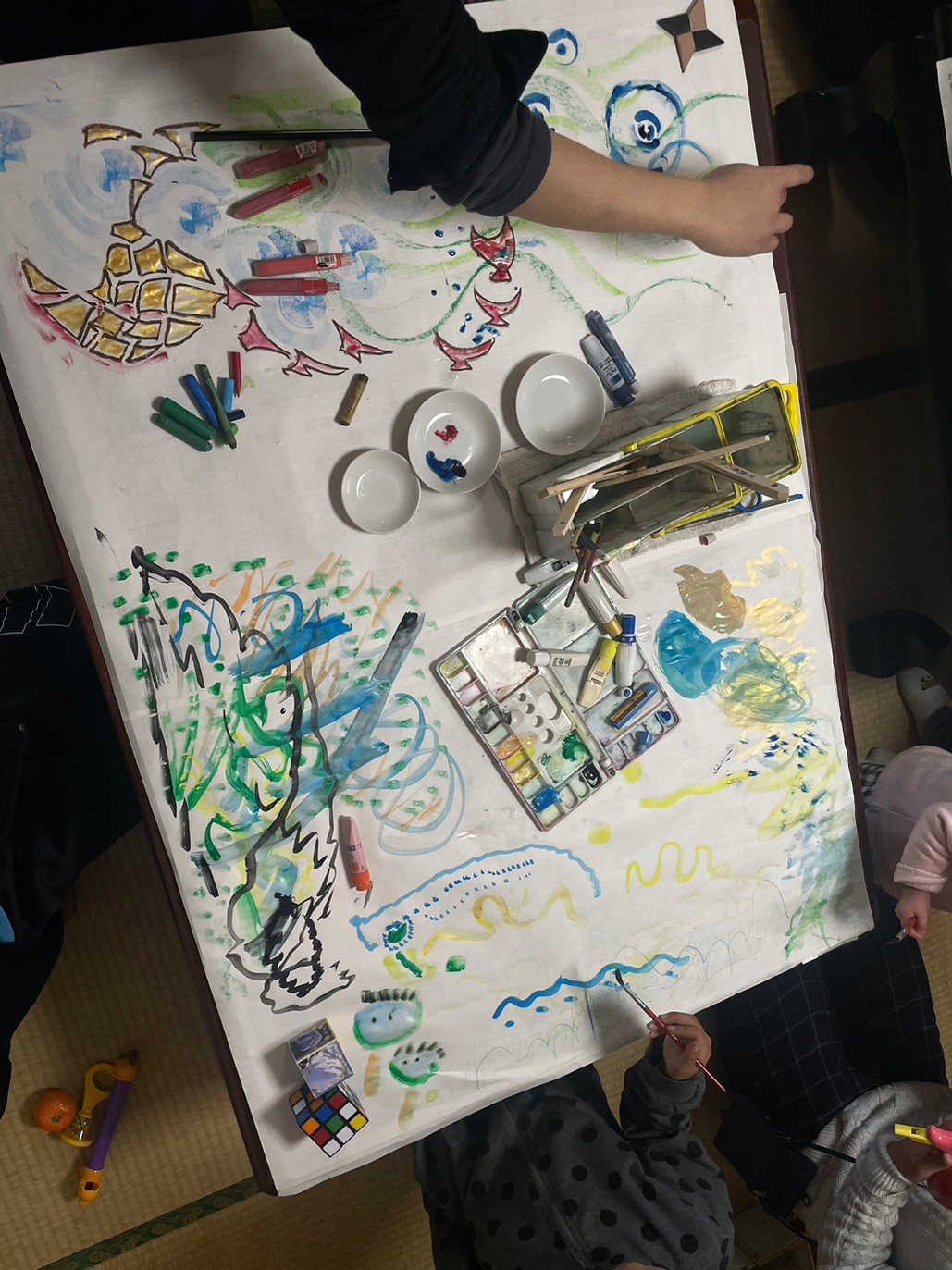 2月11日 なんでも部「音楽を描いてみる日」 | NPO法人たんぽぽの風