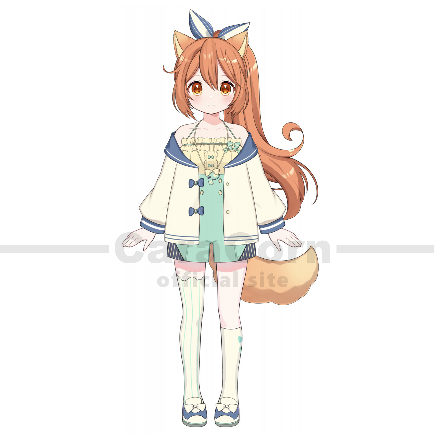 Vtuber/小山内シノブ様 Live2Dイラスト | ㅤ CaraCorn official site