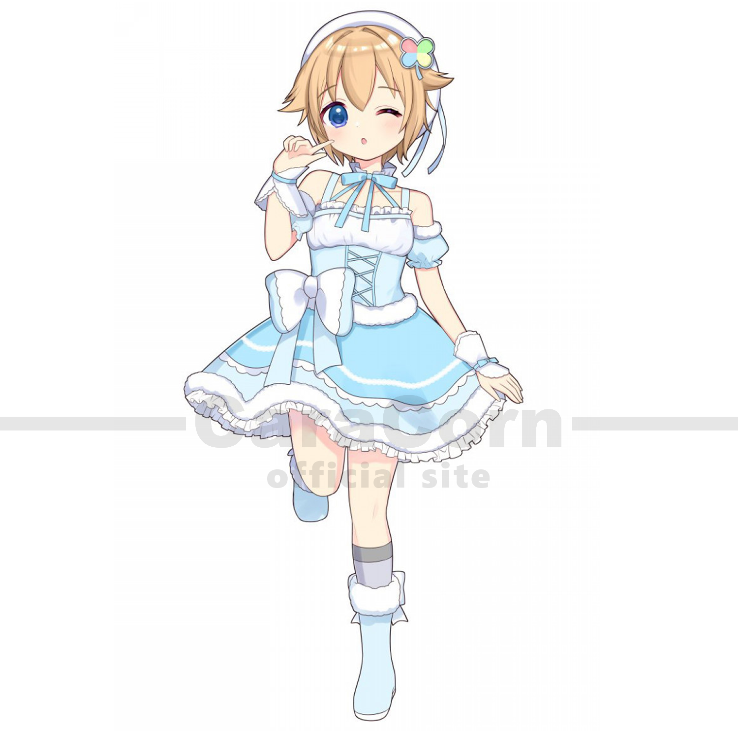 Vtuber/面來あろ様 等身大パネル用イラスト | ㅤ CaraCorn official site