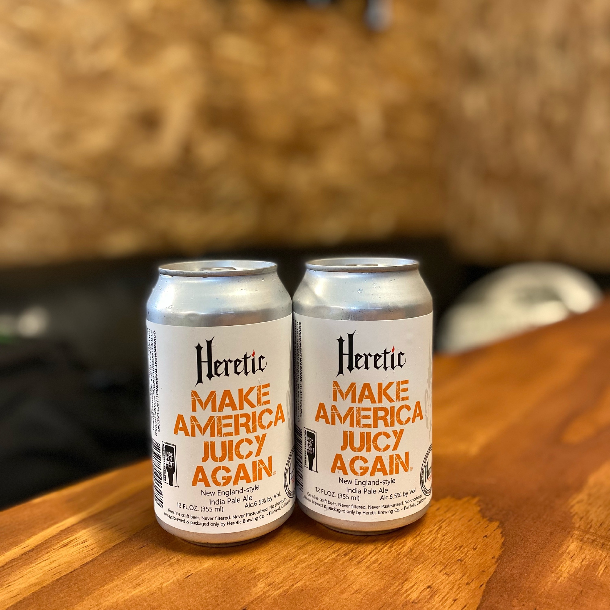Make America Juicy Again (Heretic) | outdoor and beers