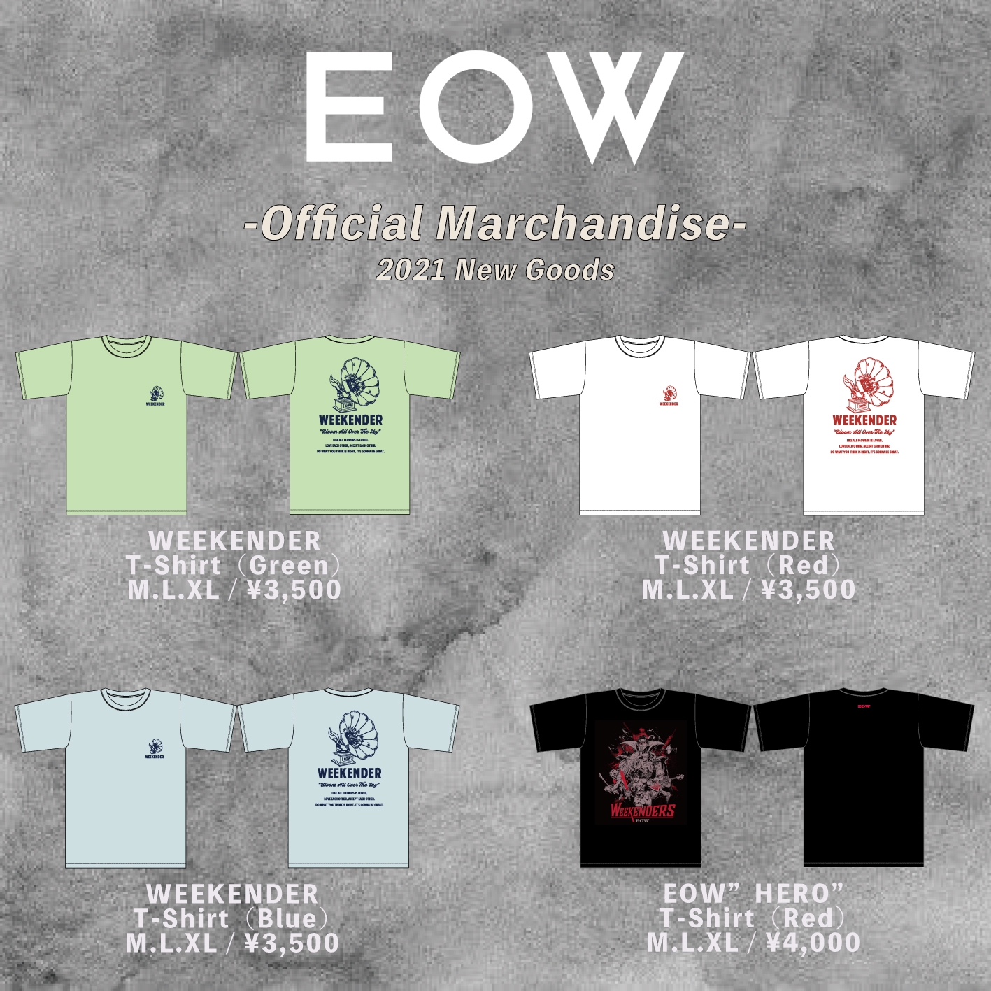 【New Goods】受注販売スタート！ | EOW