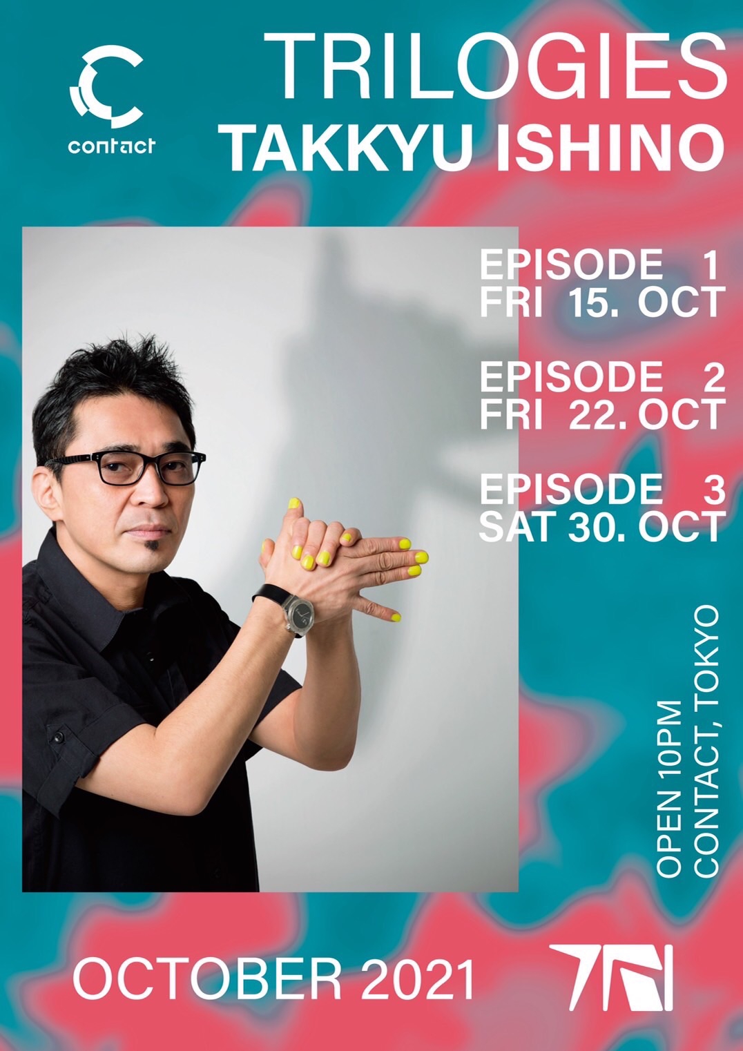 【NEWS】Contactのレジデントシリーズ「Trilogies」第1弾アクトに石野卓球 | なかむらみなみ, OKBOY ...