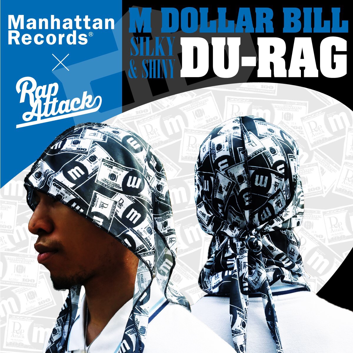 【NEWS】Manhattan Records × RAP ATTACKのコラボヘッドギア・Du-Ragが発売 | 日本語ラップ専門アカウント