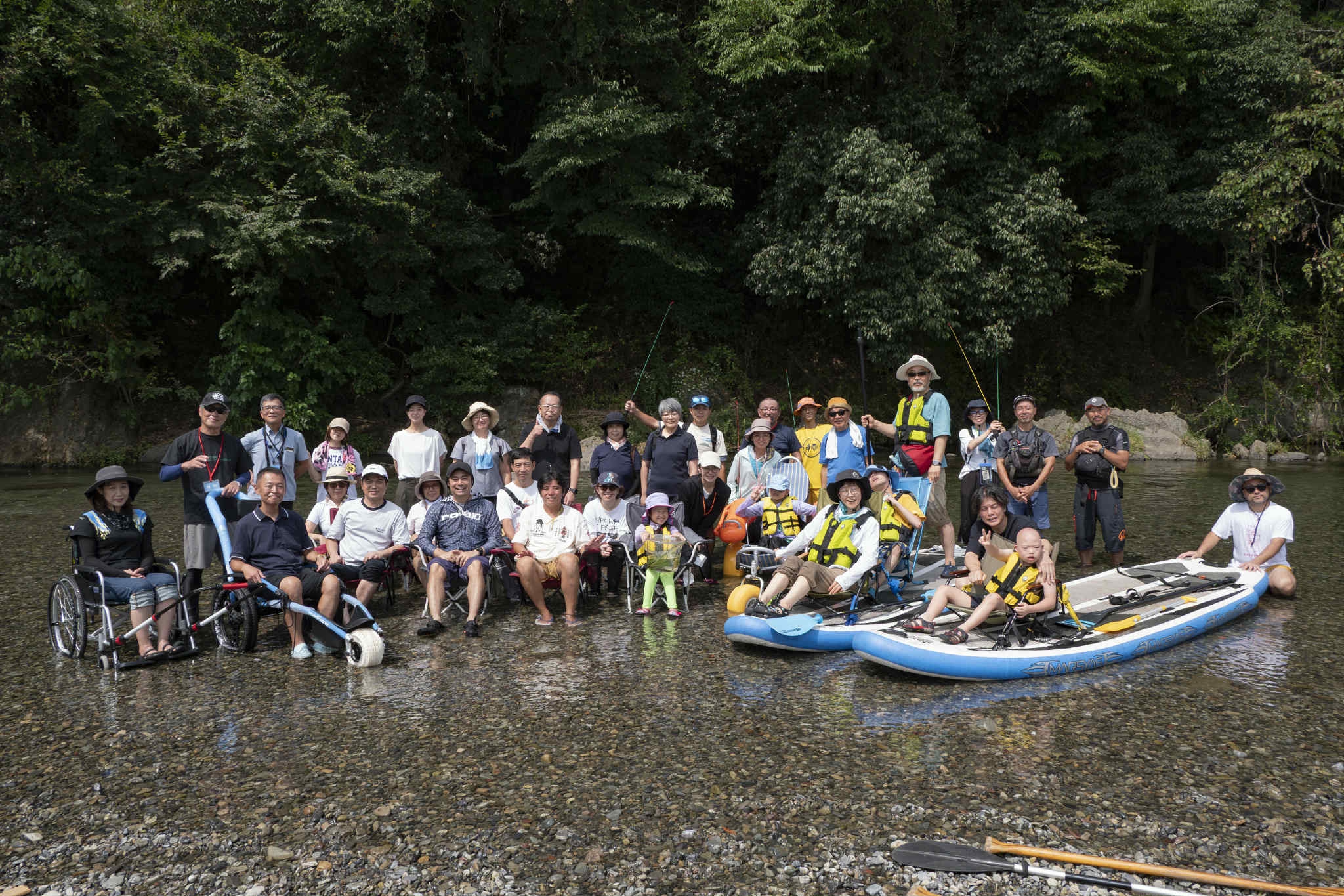 東京都 秋川バリアフリー川遊び ワークショップ＆モニター実施 | office FUCHI 〜オフィス・フチ〜 〈渕山知弘〉
