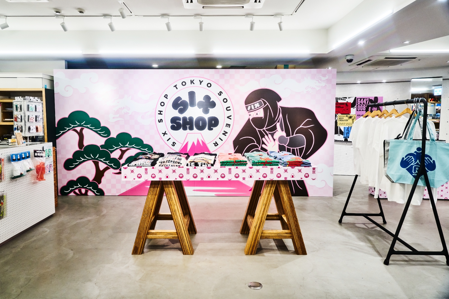 SIX SHOP POPUP STORE | ハイロックデザインオフィス