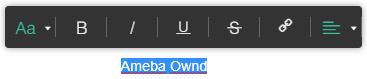 文字を装飾する | Ameba Ownd Help