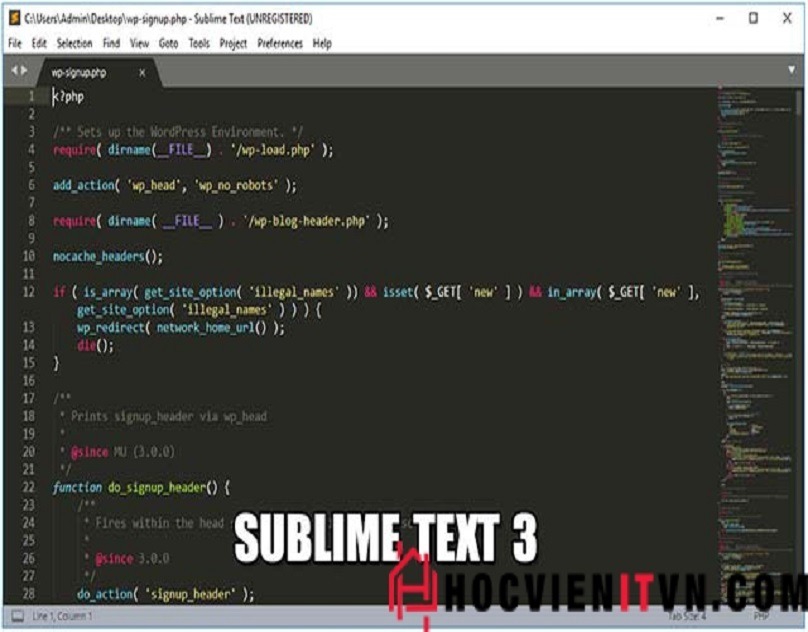 Sublime text 3 là gì