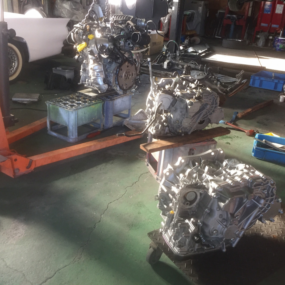 エルグランド E52 CVT交換作業 | Customtwo