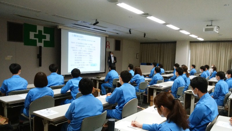 Assignment Ceremony | SUMITOMO RIKO President's Blog
