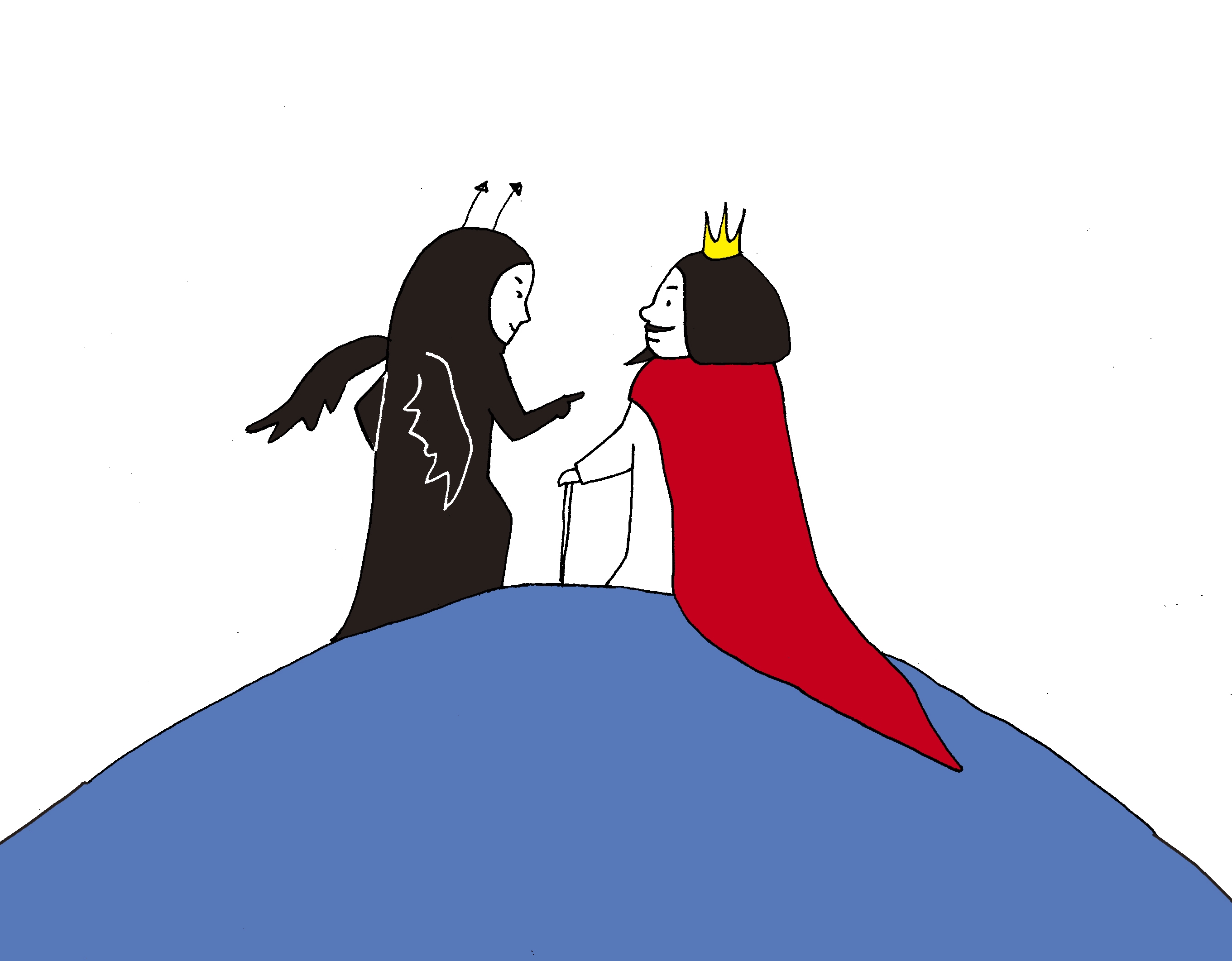 絵とおはなし「美しく青い星」 シャンティーのイラストレーション通信rararashanty