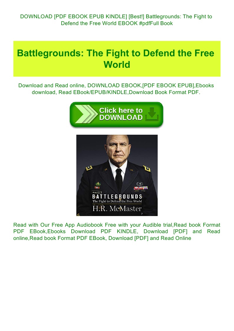 [Best!] Battlegrounds The Fight to Defend the Free World EBOOK #pdf ...