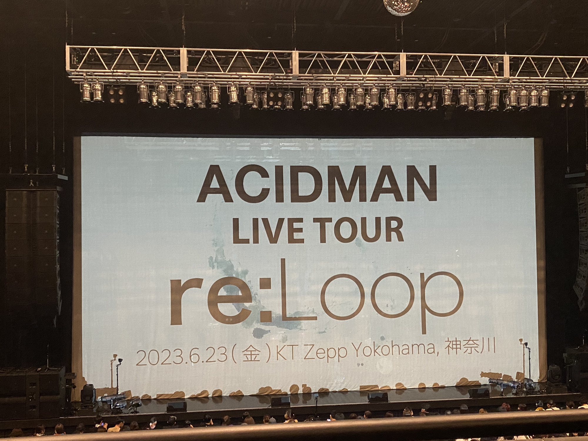 ACIDMAN『re:Loop』@KT Zepp横浜 | 角田陽一郎 Kakuta Yoichiro Official Site [DIVERSE]