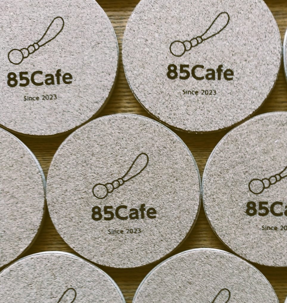 【85Cafe Blog④】オリジナルコースター完成！ | 85（hachigo）Cafe ホームページ 下田