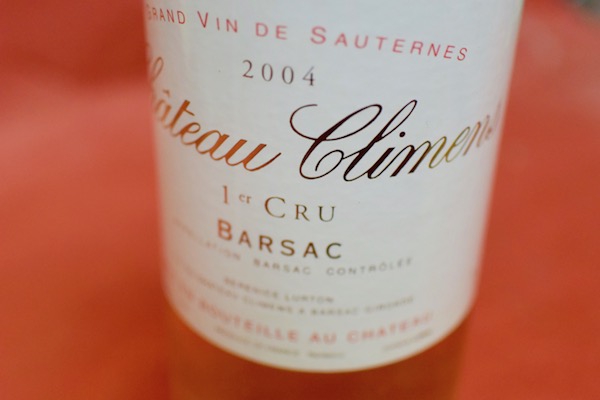 ソーテルヌから素晴らしいシャトー・クリマンが入荷！ | wineholic Cafe Yahoo