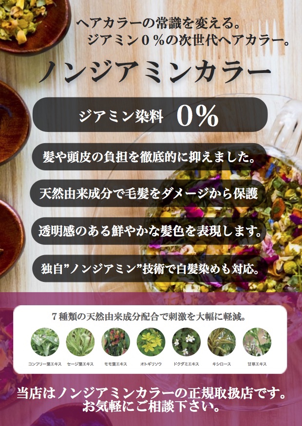 3Aノンジアミンカラー | 3.A