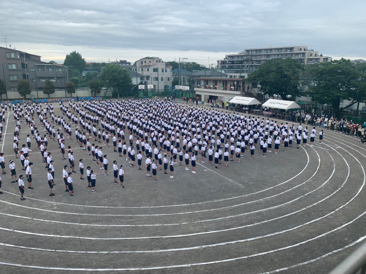 西高津中学校 体育祭 20220515 | 西高津中学校おやじの会