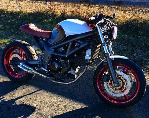 cafe custom by private owner | SV650 mania