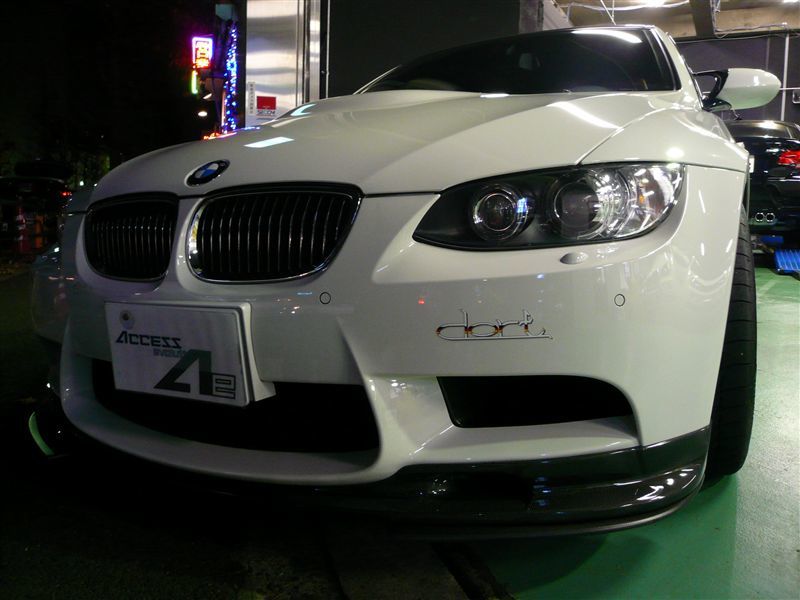 E92M3 3Dリップ取付 | アクセスエボリューション目黒店 access-ev MEGURO