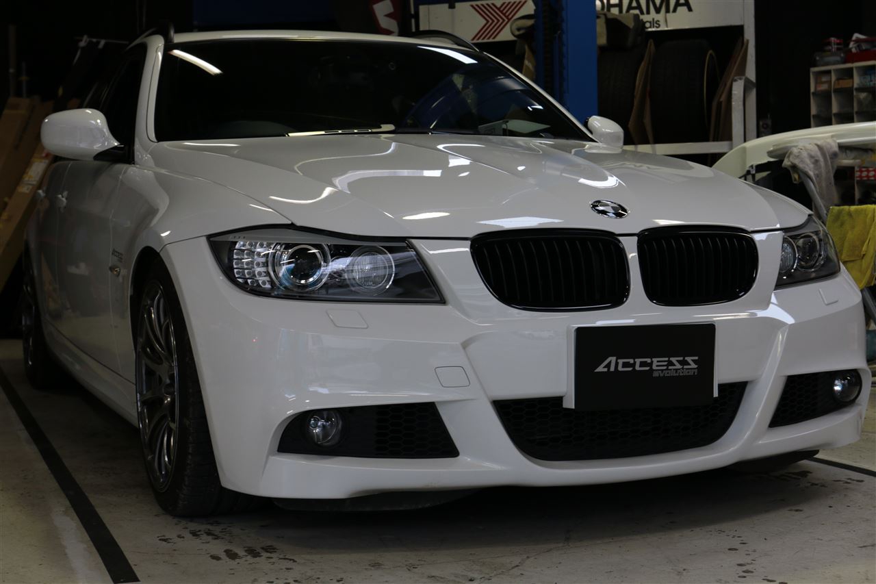 E91 LCIなお客様に、車検＆メンテ＆レイヤードサウンドお取り付け！ | アクセスエボリューション目黒店 access-ev MEGURO