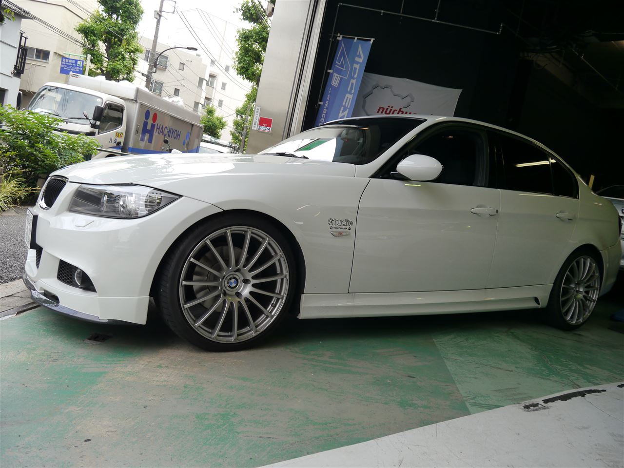 E90なお客様のステアリング加工！ | アクセスエボリューション目黒店 access-ev MEGURO