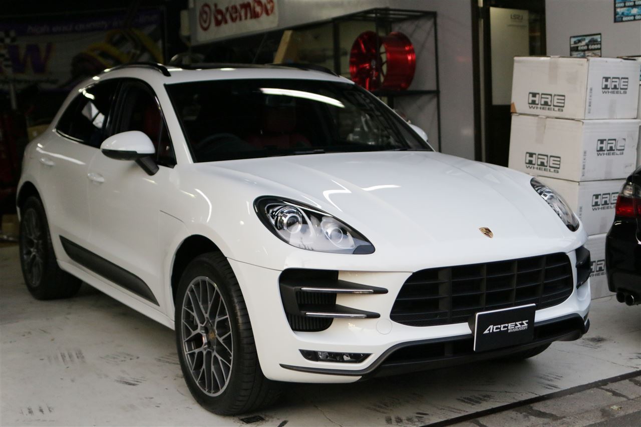 ポルシェ マカンなお客様にユピテルSETお取り付け！ | アクセスエボリューション目黒店 access-ev MEGURO