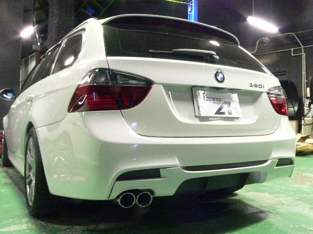 E91にBPディフューザーとアーキュレーマフラー取り付け | アクセスエボリューション目黒店 access-ev MEGURO