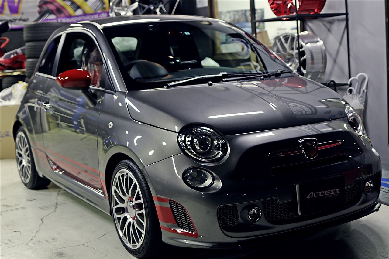 ABARTH595なお客様に色々と！目黒店 | アクセスエボリューション目黒店 access-ev MEGURO