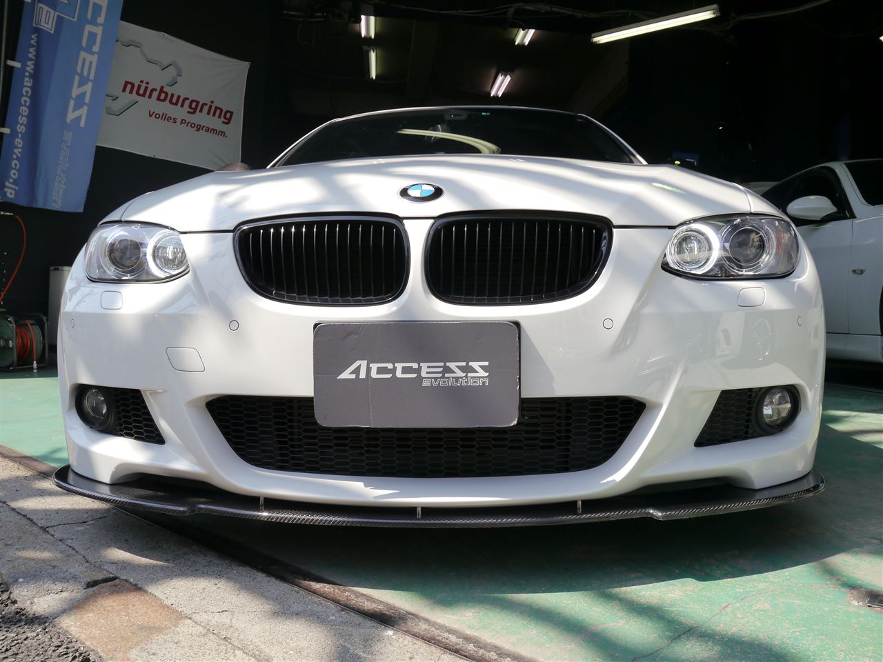 E92なお客様に、ケルシャーフロントリップお取り付け！ | アクセスエボリューション目黒店 access-ev MEGURO