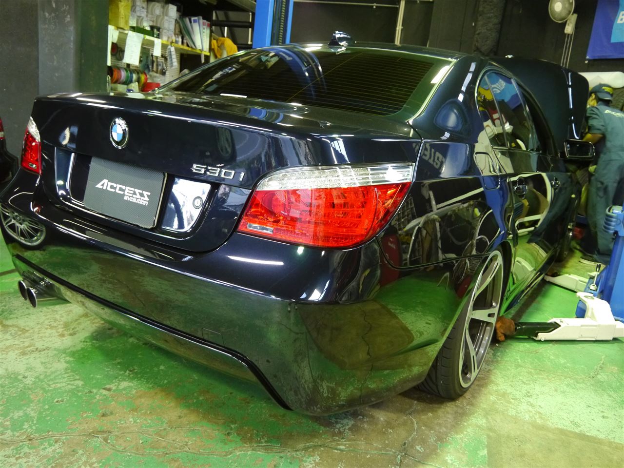 E60なお客さまのブレーキメンテ！ | アクセスエボリューション目黒店 access-ev MEGURO