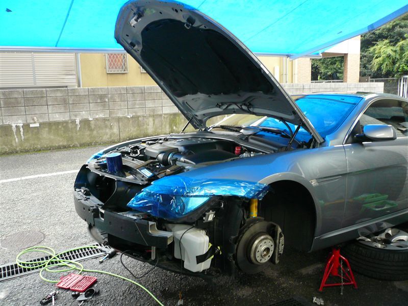 完成です。E90MspにACSサイドスカート！ | アクセスエボリューション目黒店 access-ev MEGURO