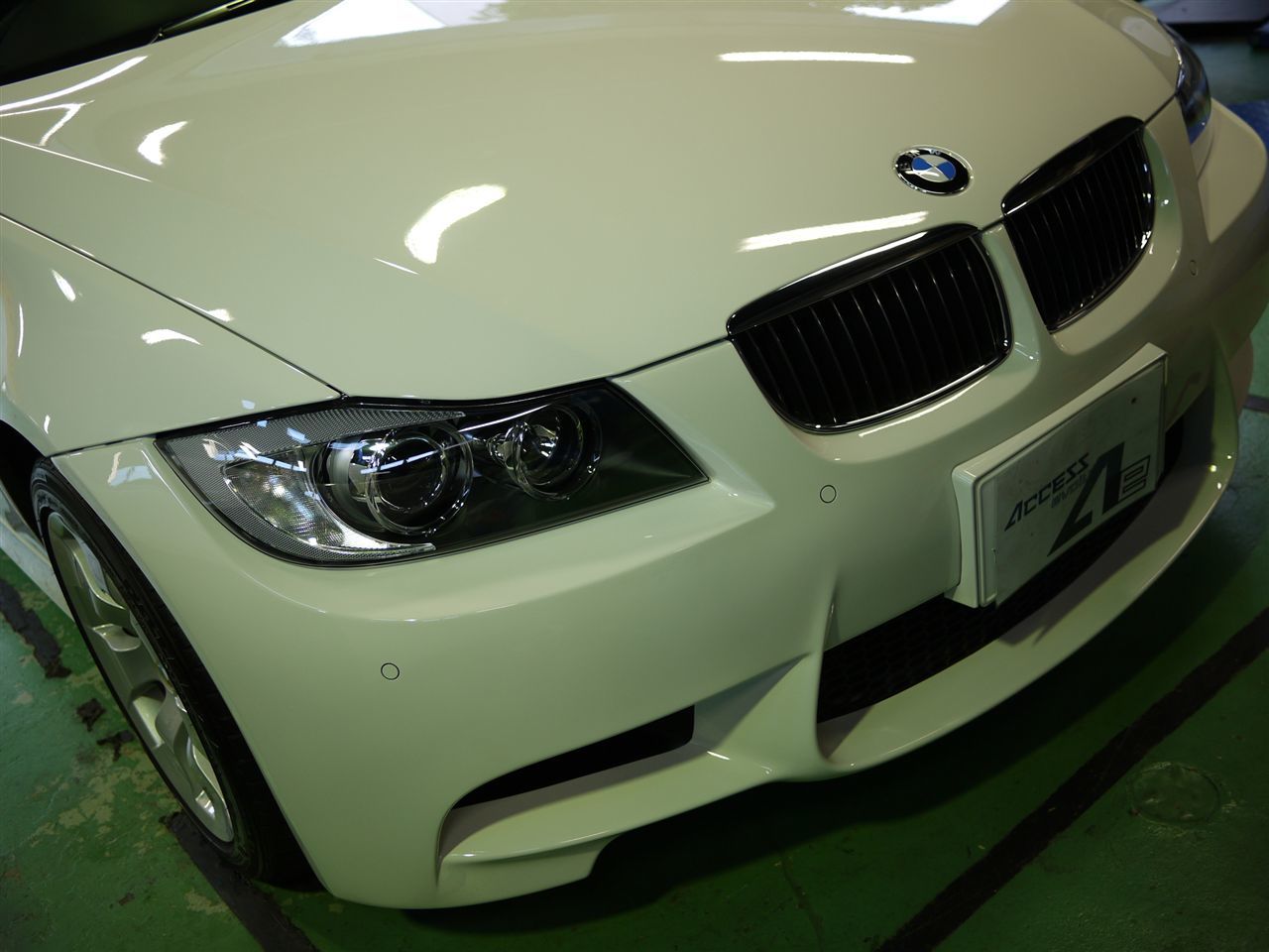 E91 335にアーキュレーM3バンパー取り付け | アクセスエボリューション目黒店 access-ev MEGURO