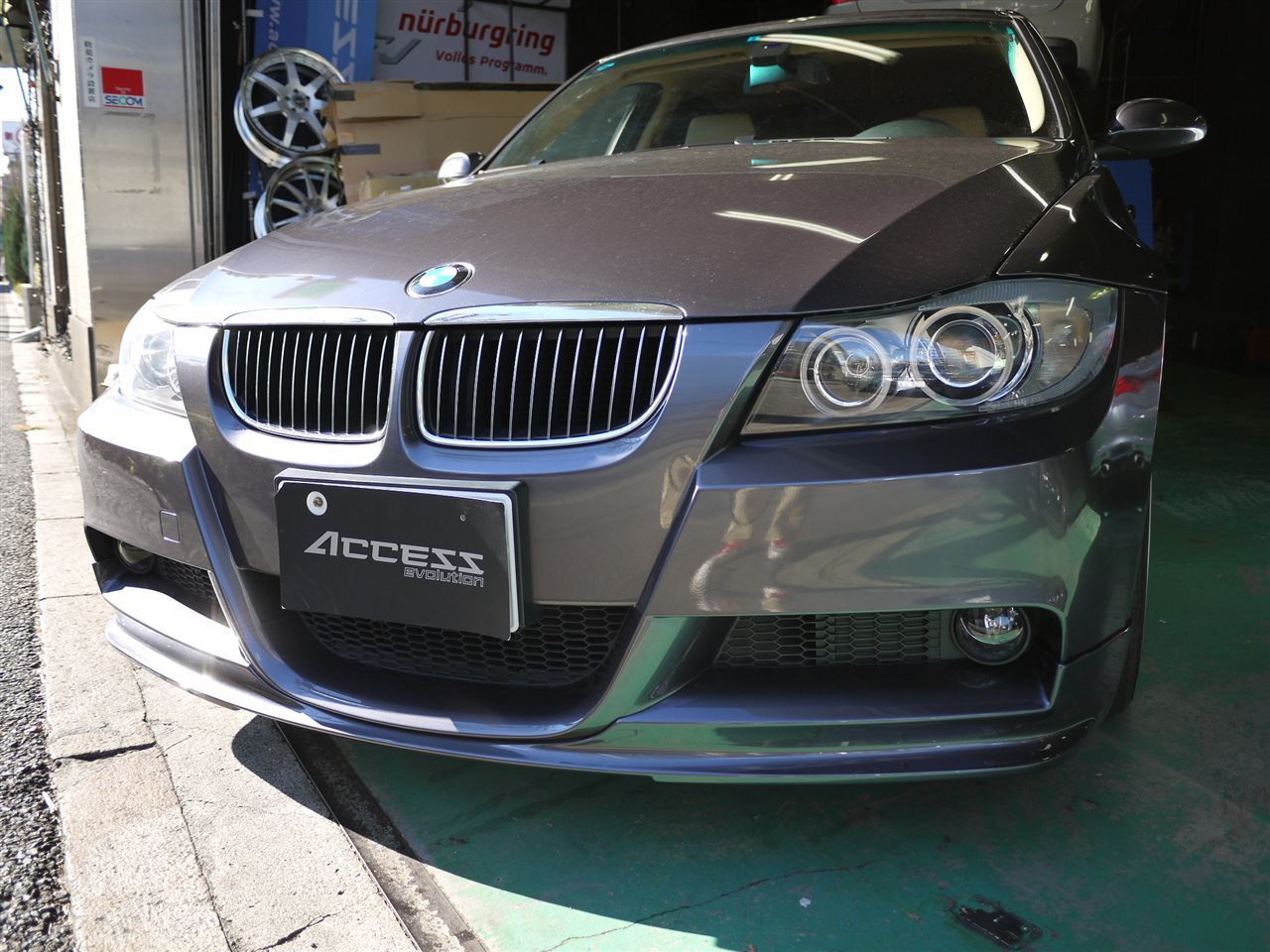 E90なお客様に、色々とお取り付け！ | アクセスエボリューション目黒店 access-ev MEGURO