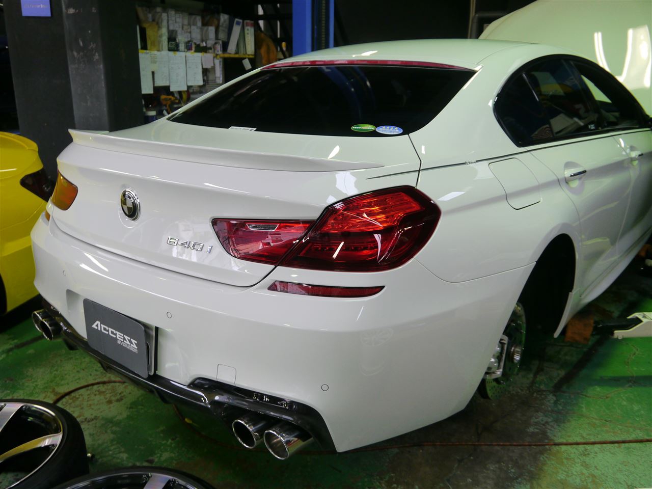 F06 グランクーペなお客様に3Dデザイン車高調お取り付け！ | アクセスエボリューション目黒店 access-ev MEGURO