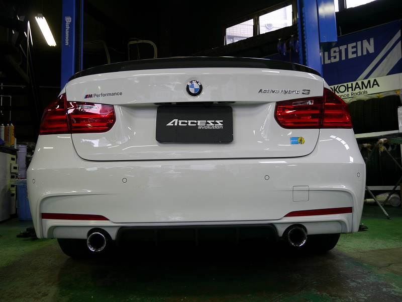 F30 AH3×Akrapovic Evolution system！！ | アクセスエボリューション目黒店 access-ev MEGURO