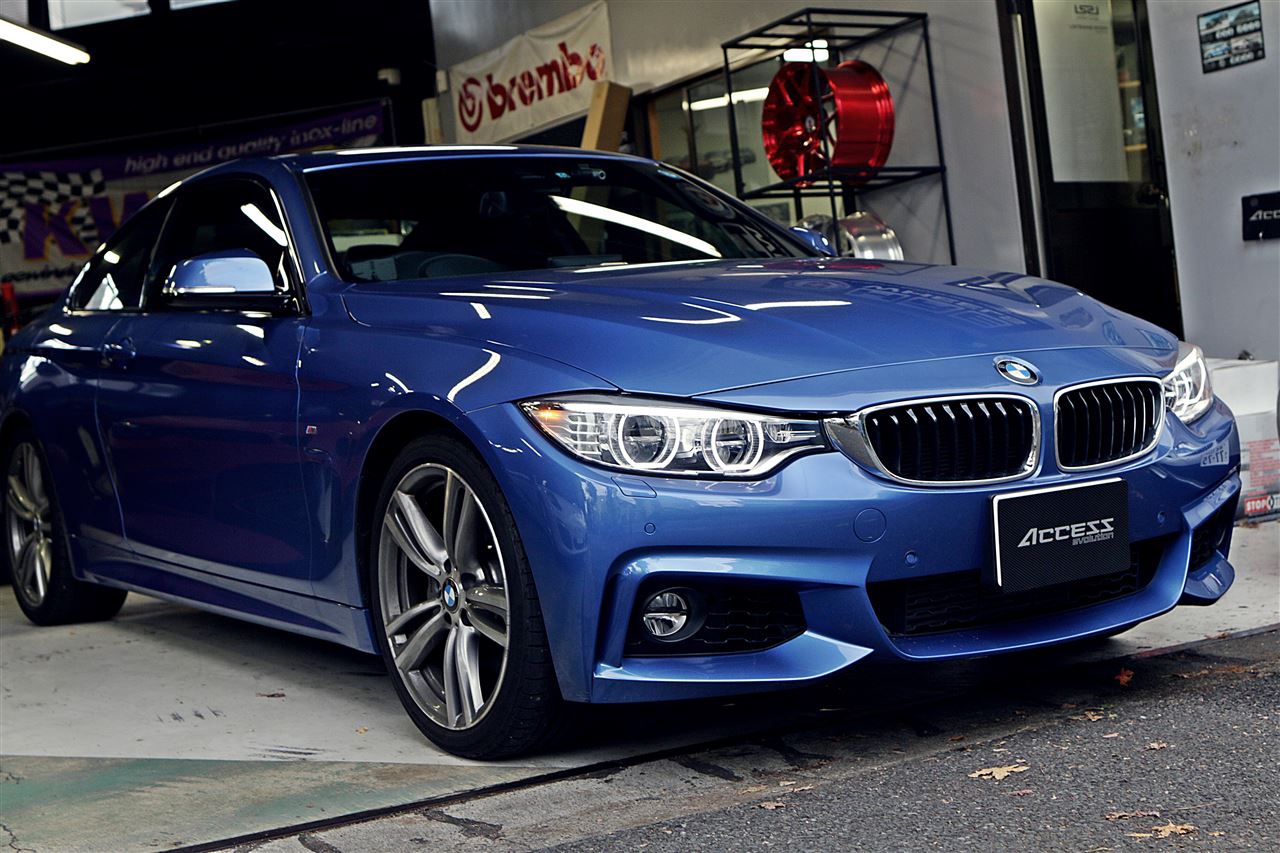 F32 435なお客様に、3Dデザインマフラー＆ディフューザーお取り付け！by目黒店 | アクセスエボリューション目黒店 access-ev MEGURO