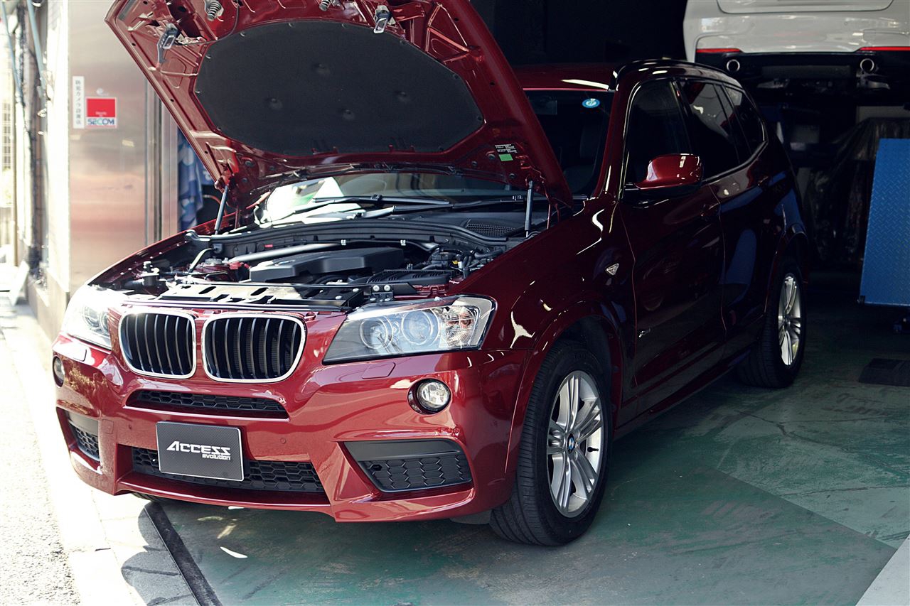 F25 X3なお客様に、進撃のケレナーズお取り付け！by目黒店 | アクセスエボリューション目黒店 access-ev MEGURO