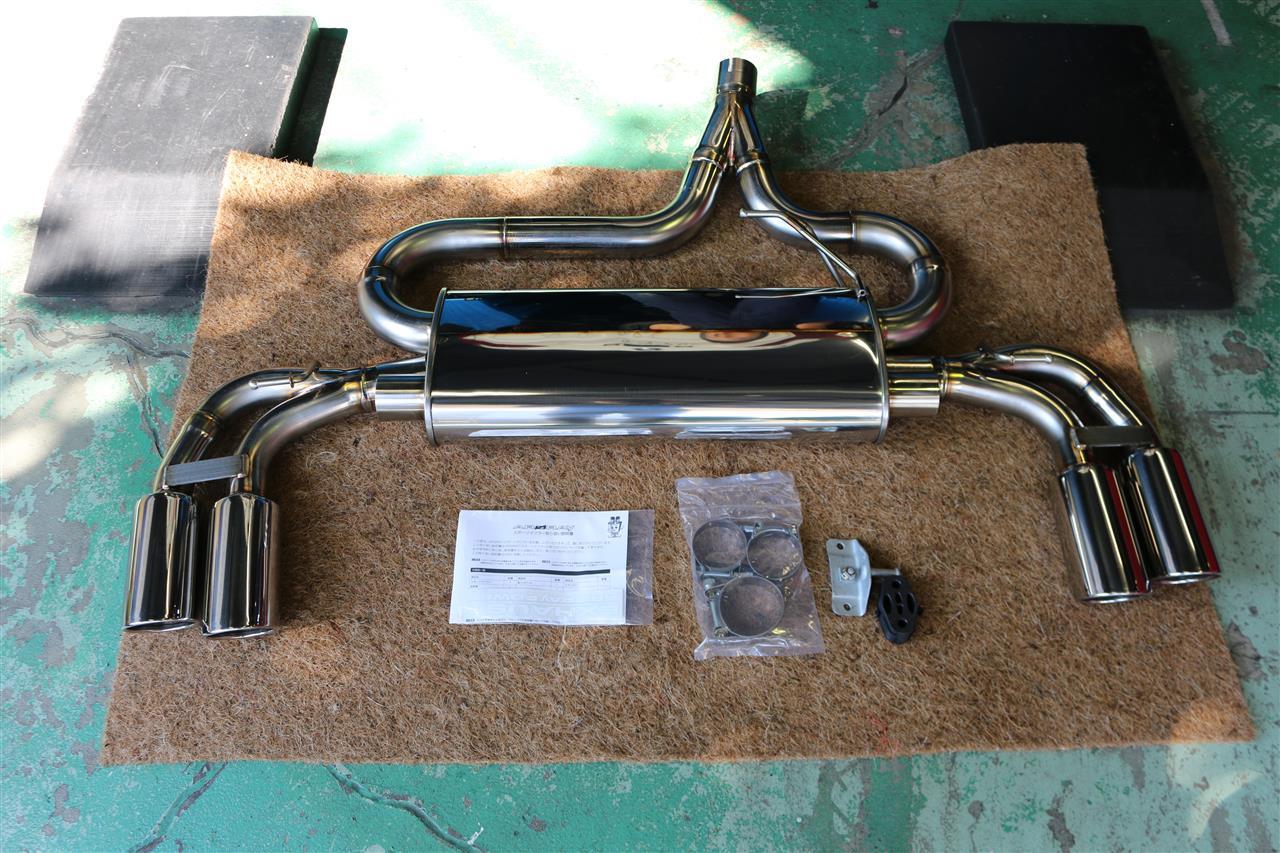 F25X3なお客様に、アーキュレー4テールマフラーお取り付け！by目黒店 | アクセスエボリューション目黒店 access-ev MEGURO