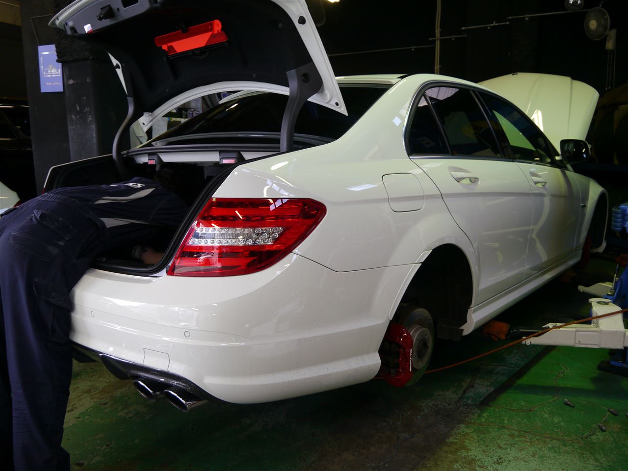 C63なお客様に、KW Ver3お取付！ | アクセスエボリューション目黒店 access-ev MEGURO