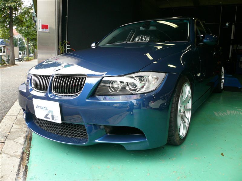 E90にアーキュレーM3バンパー装着！ | アクセスエボリューション目黒店 access-ev MEGURO