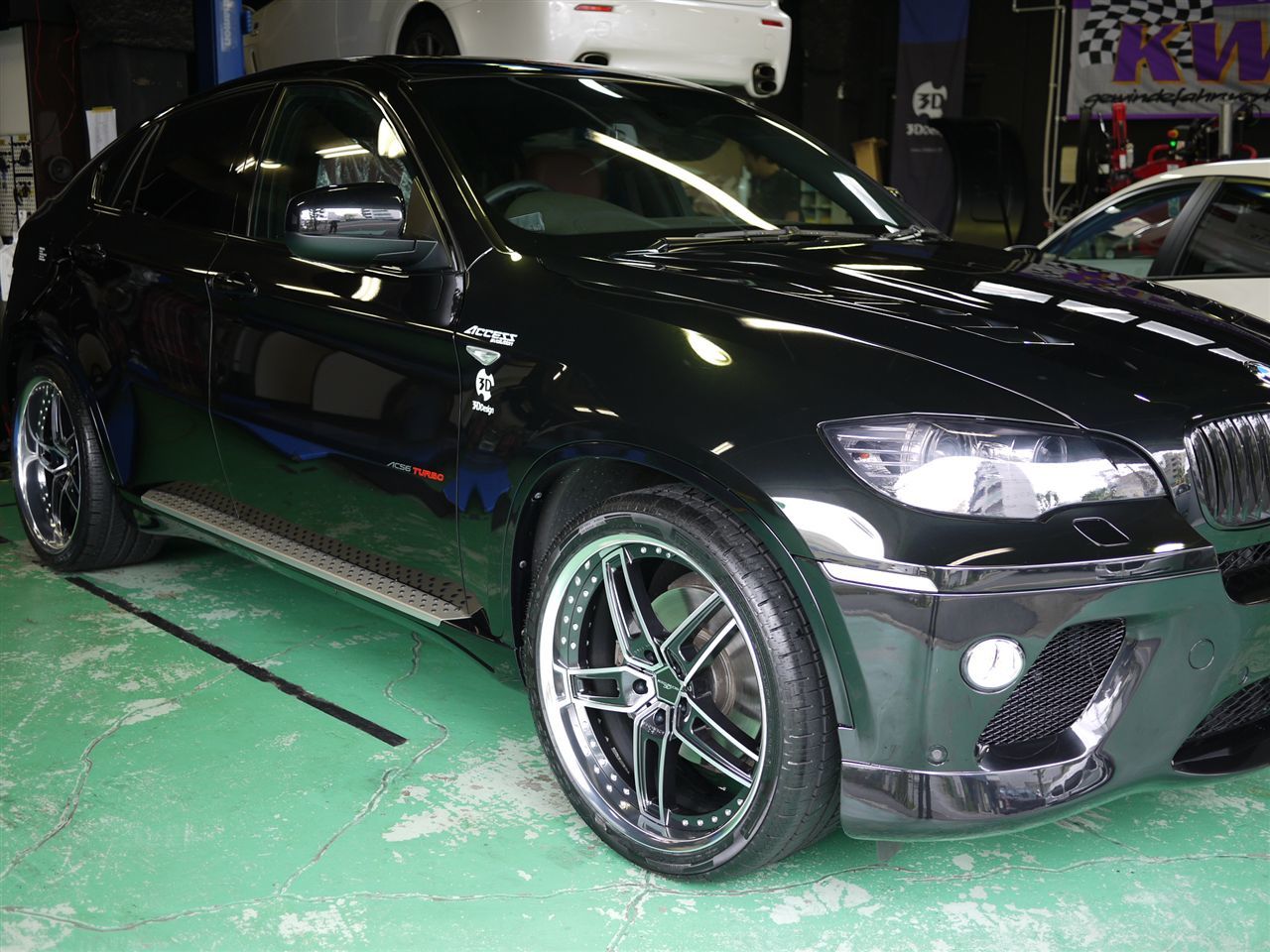 X6にACS T-8Racingフォージド22インチ取り付け | アクセスエボリューション目黒店 access-ev MEGURO