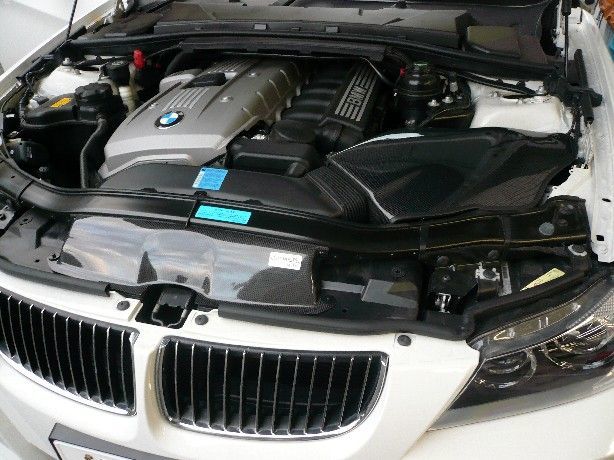 K&NラムチャーE90 6気筒用 装着 | アクセスエボリューション目黒店 access-ev MEGURO