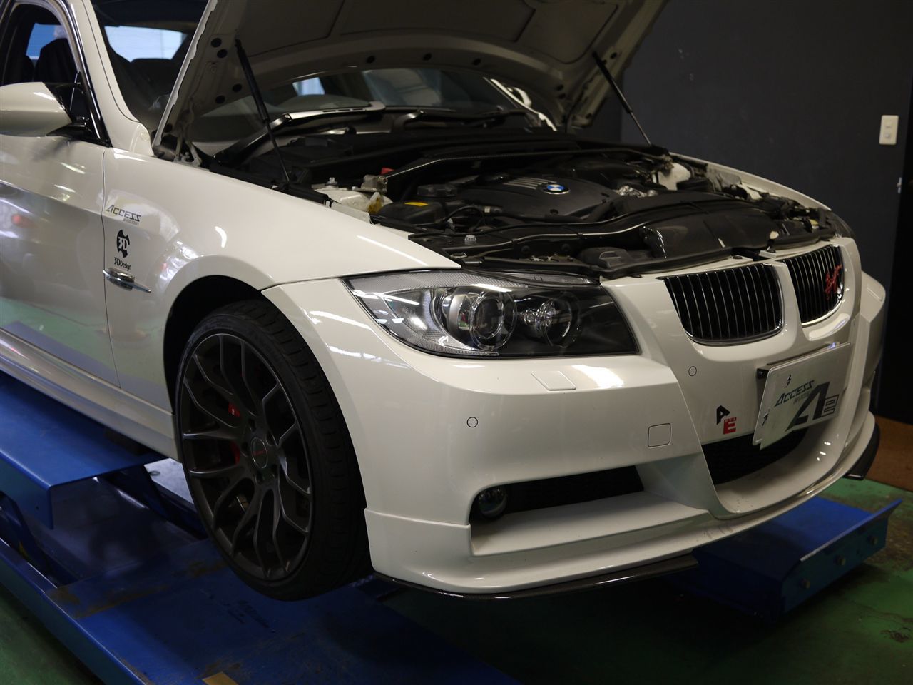 E90 335の3Dデザイン車高調をカスタマイズする。 | アクセスエボリューション目黒店 access-ev MEGURO