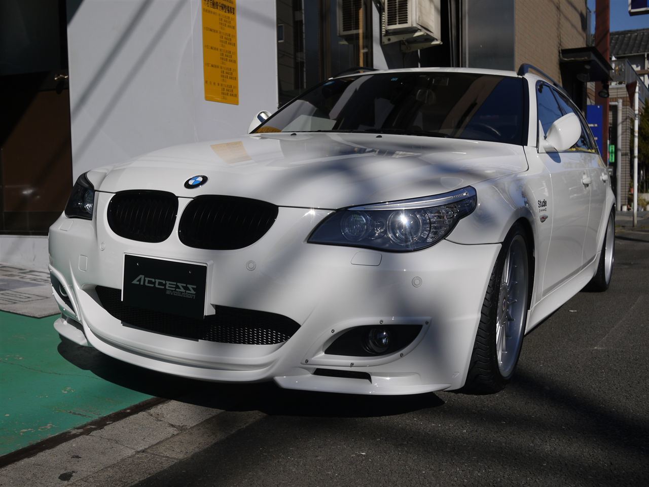 E60な方にWALDバンパーお取り付け！ | アクセスエボリューション目黒店 access-ev MEGURO