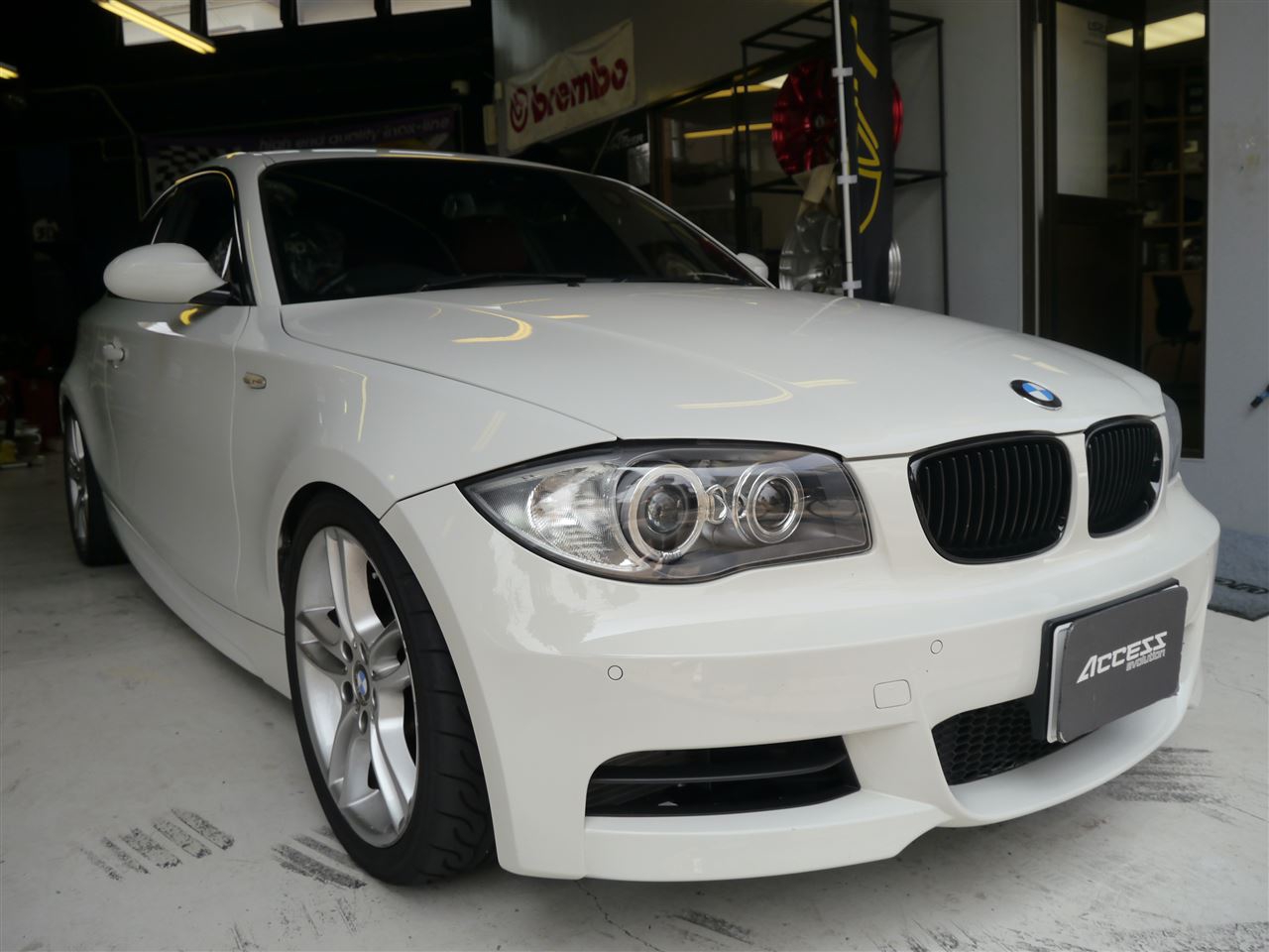 E82 135なお客様に、3Dデザインブースターチップお取り付け！ | アクセスエボリューション目黒店 access-ev MEGURO