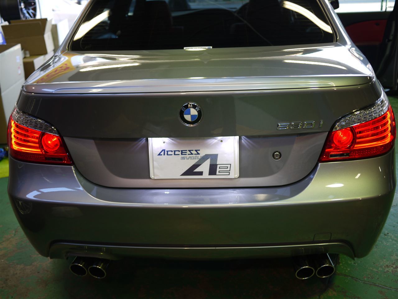 E60前期のお客様に、後期テールのお取り付け！ | アクセスエボリューション目黒店 access-ev MEGURO