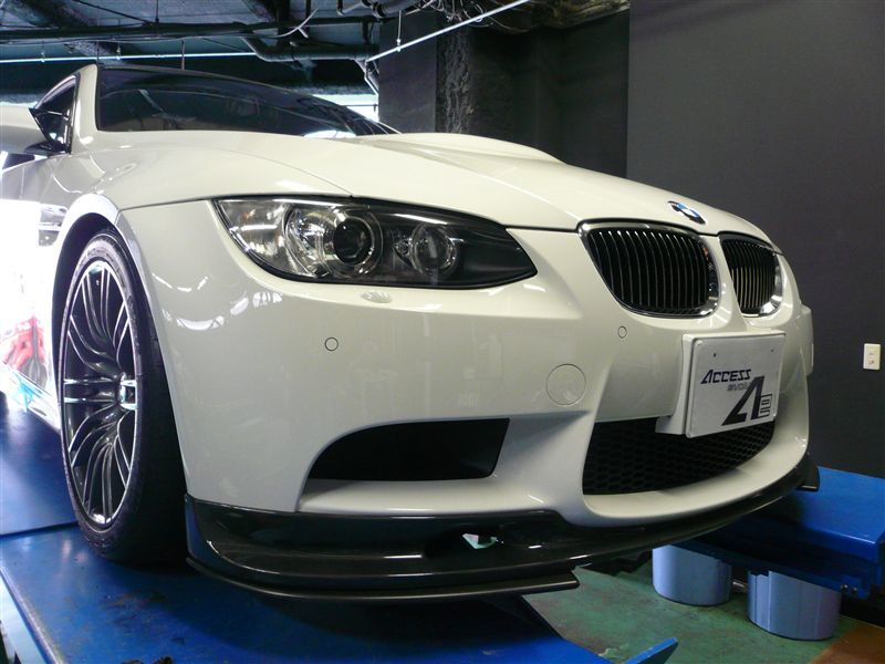 E92M3に3Dカーボンリップ取付 | アクセスエボリューション目黒店 access-ev MEGURO